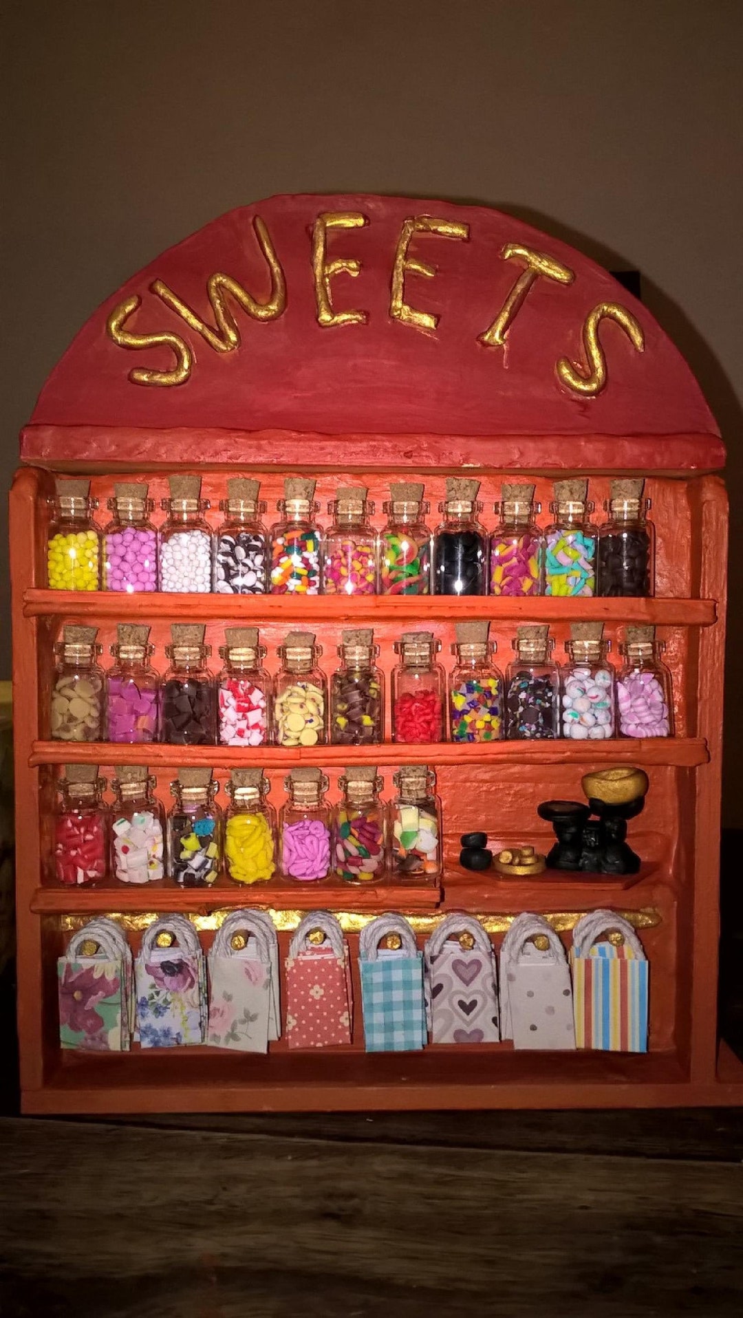 Dolls House Sweet Shop Pick and Mix. 10 X Assorted Retro Authentic ...