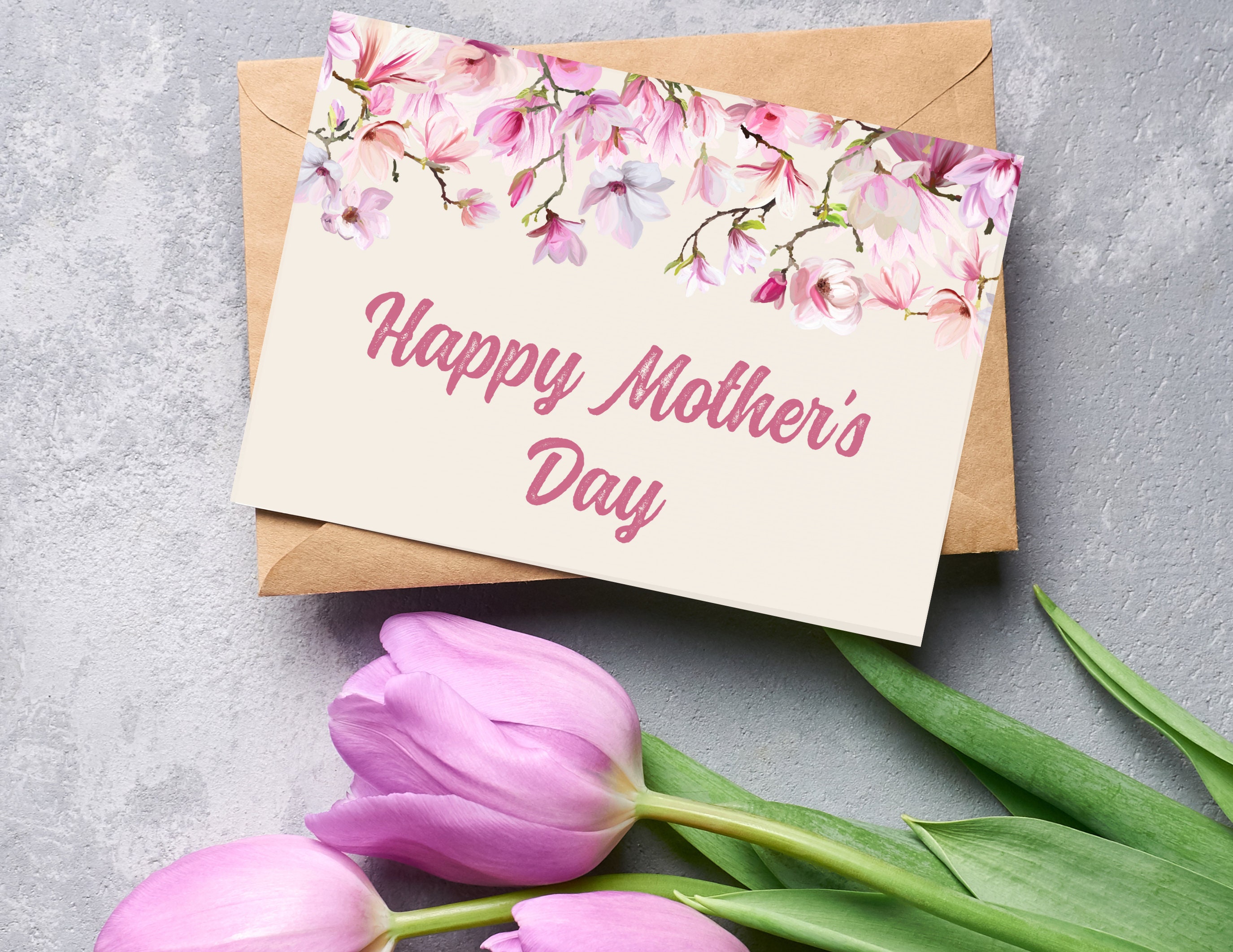 Printable Mother's Day Card Mother's Day Card Digital Download 5x7 ...