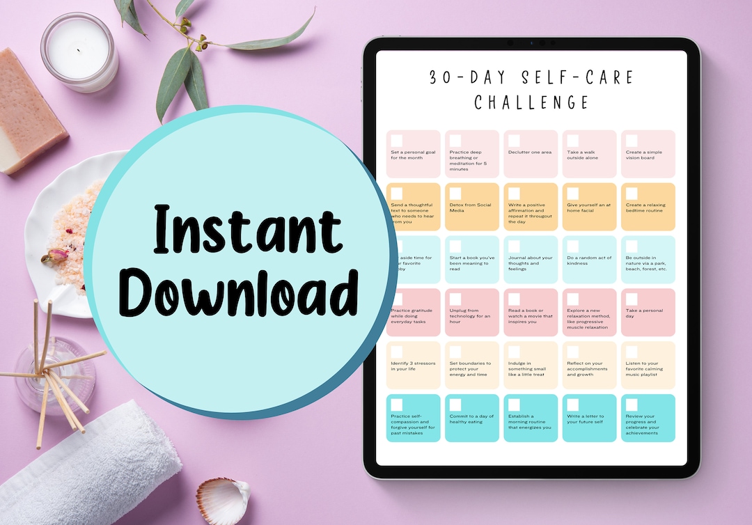 Wellness Tracker 2024 Self Care Trackermental Health Journal Habit ...