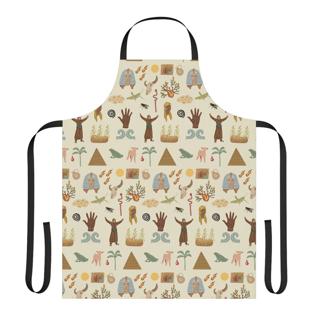 Jewish Passover Apron, Matzah, Unleavened Bread, Afikomen, 10 Ten ...