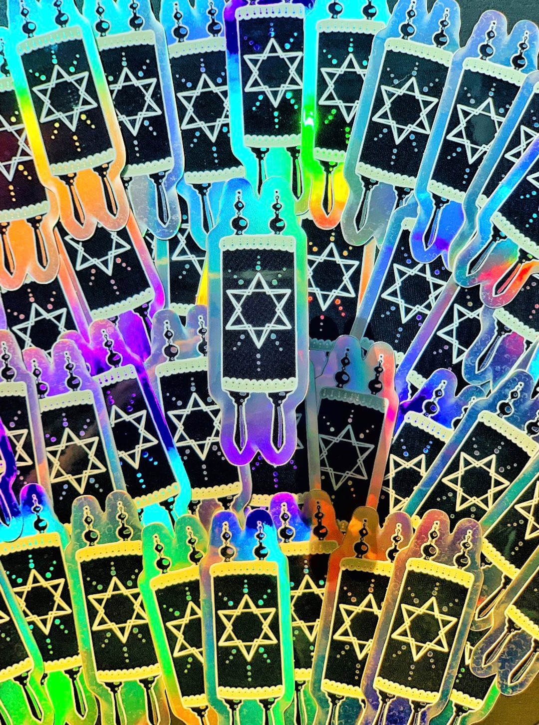 Jewish Torah Holographic Sticker /party Favors/holiday/ Special Gift ...
