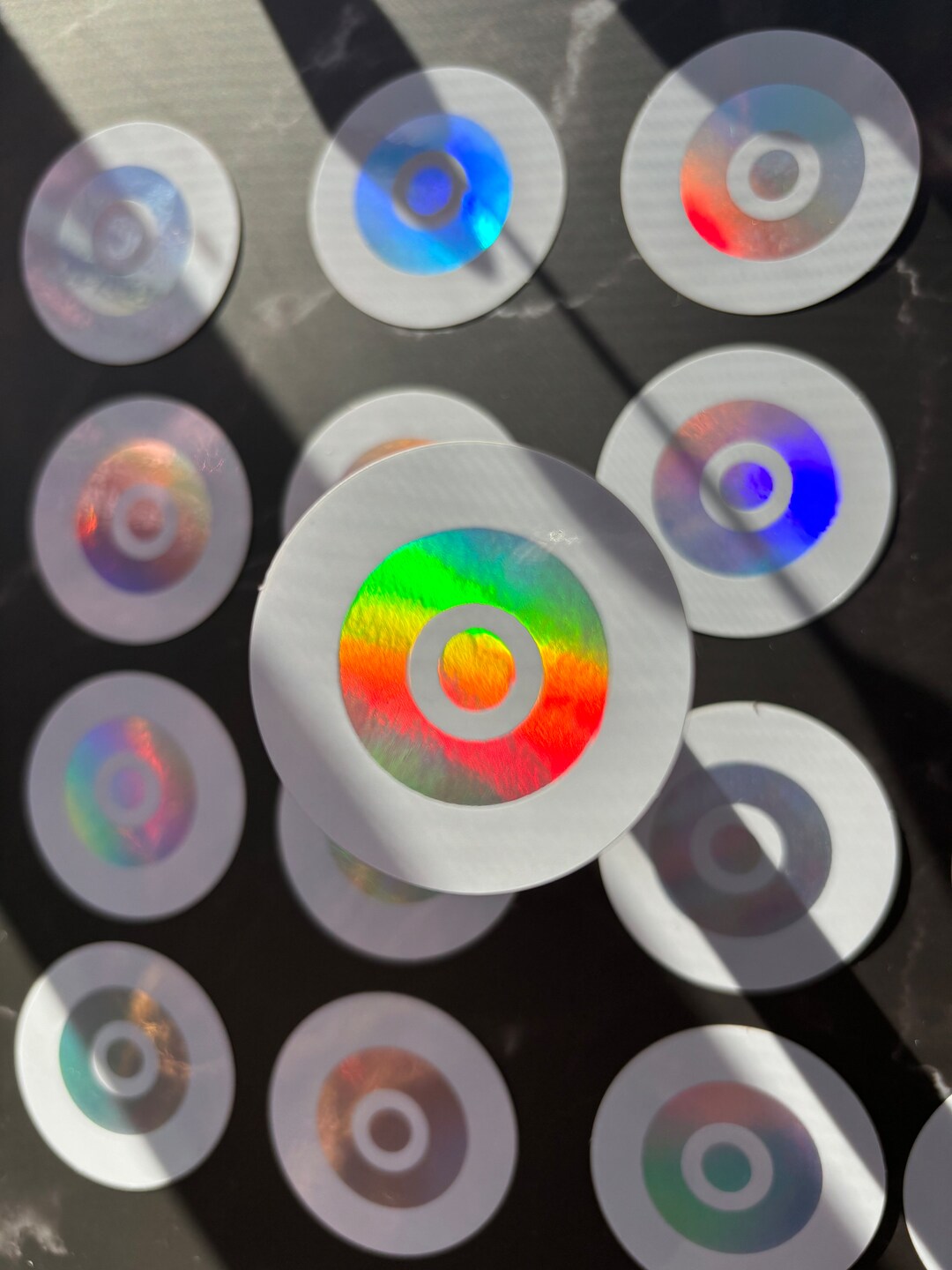 Holographic Evil Eye Glossy Sticker| Jewish| Judaism | Judaica ...