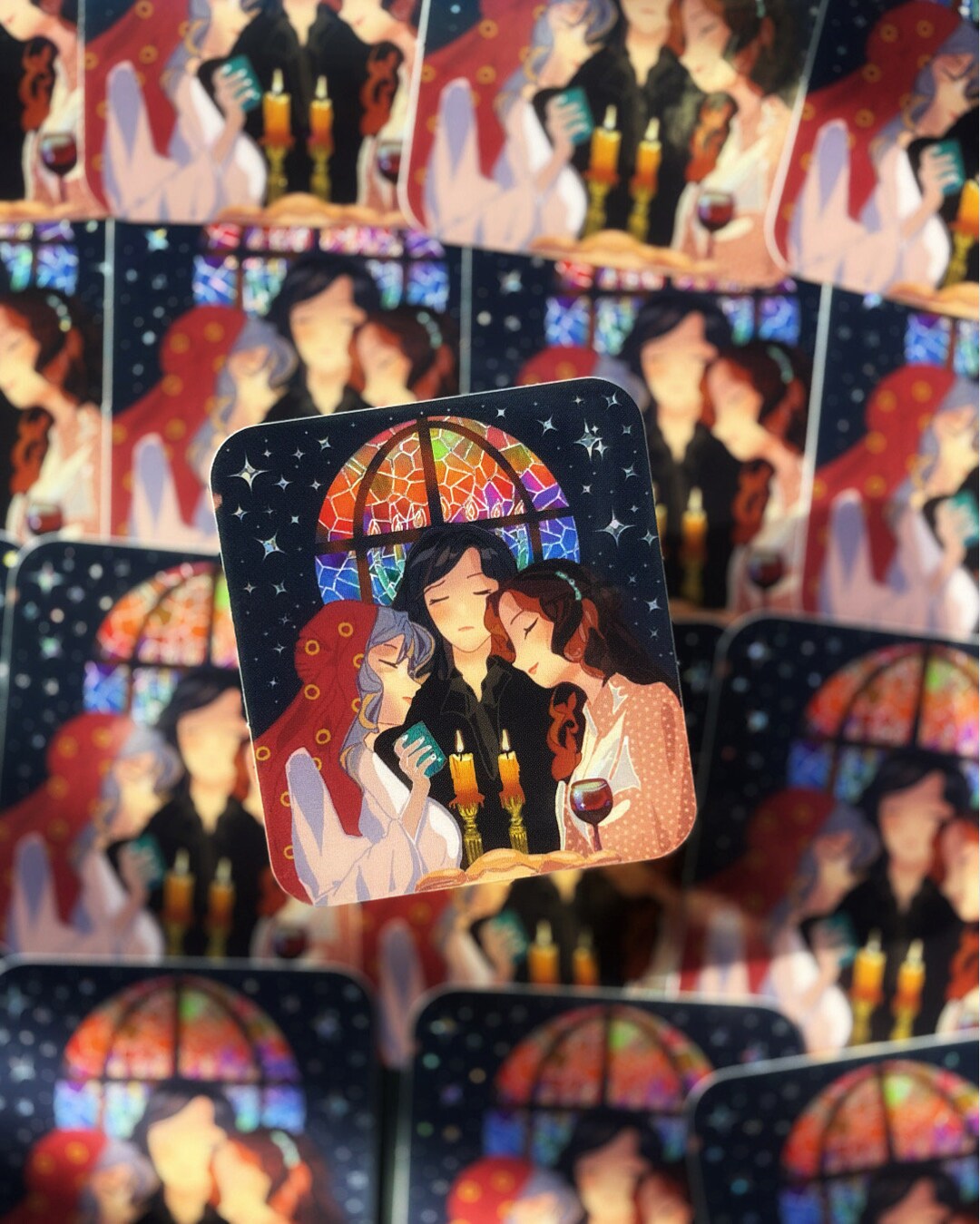 Waterproof Shabbat Anime Scene so Glittering! Shabbat Shalom, Jewish ...