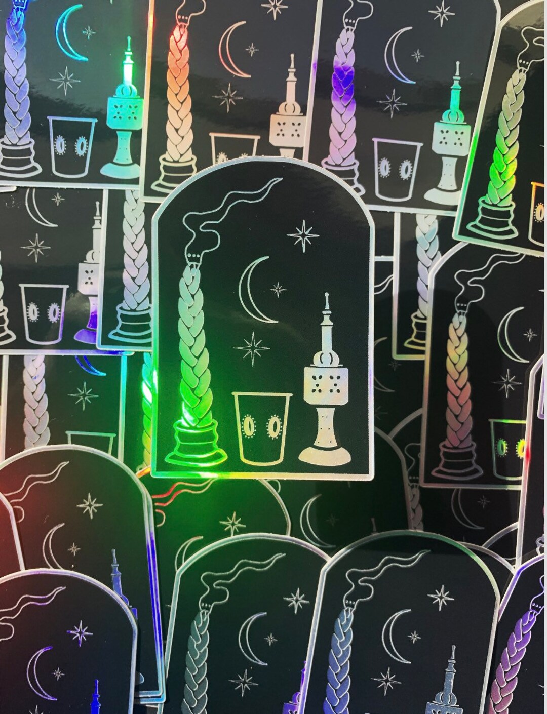 Havdalah Jewish Holographic Sticker, Traditional, Ceremony, Shabbat ...