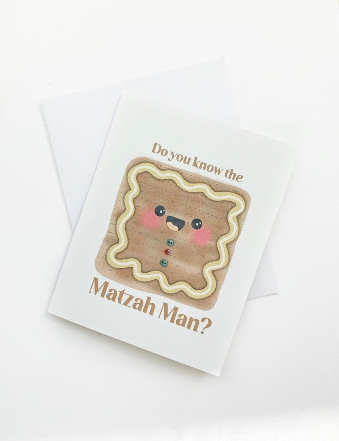Do You Know the Matzah Man Jewish Funny Passover Greeting Card/ Seder ...