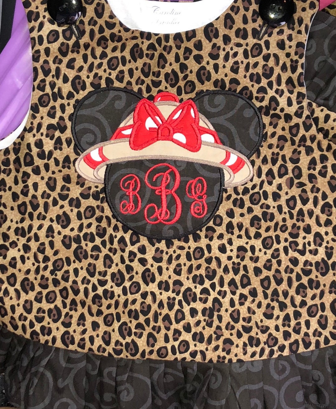 Minnie Mouse Animal Kingdom Outfit-animal Cheetah Leopard - Etsy