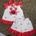 Girl Crab Dress-monogrammed Crab Outfit for Girls-embroidered Crabs ...