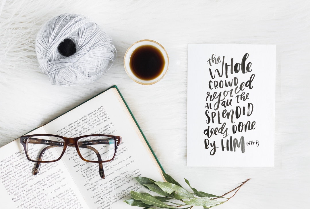 Handwritten Scripture Art Quote (instant Download) - Etsy