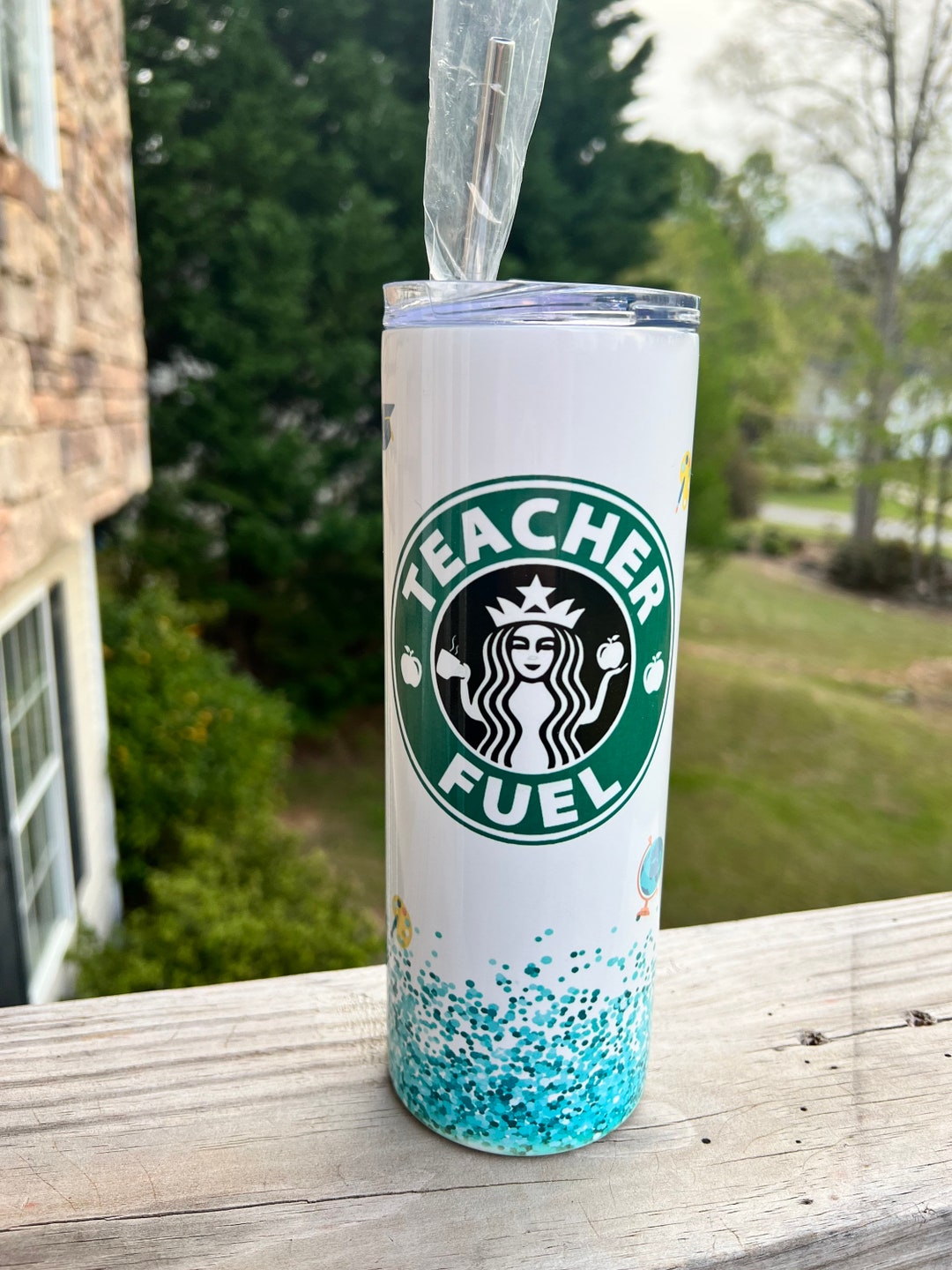 Personalized Teacher Tumbler End of Year Teacher Gift 20 Ounce Tumbler ...