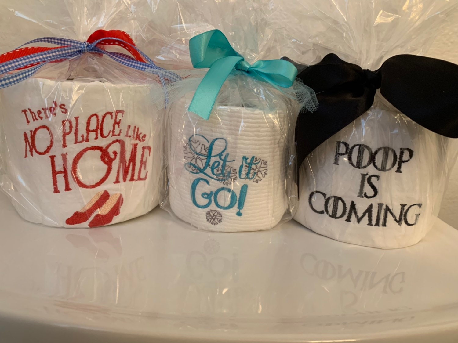 Custom Toilet Paper Roll Embroidered Mothers Day Gift - Etsy