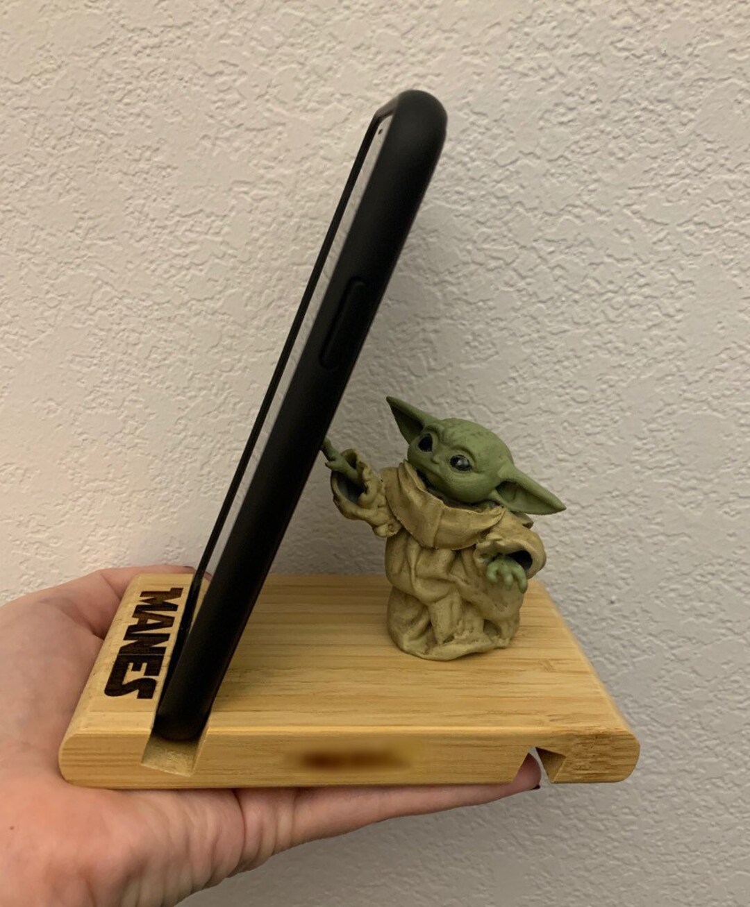 The Baby, Baby Alien, the Baby Child Phone Stand With Free Engraving ...