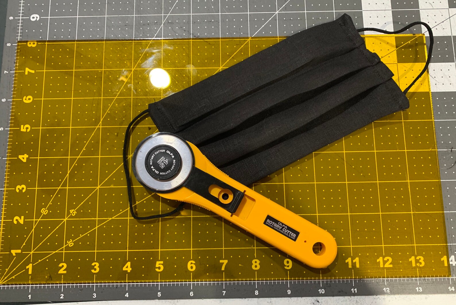 Custom Acrylic Ruler Sized Perfectly for Mask Making | Etsy