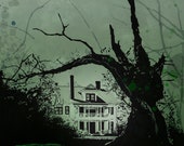 The Conjuring Horrortecture Mixed Media Digital Painting - Etsy