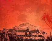 The Shining Horrortecture Mixed Media Digital Painting by - Etsy