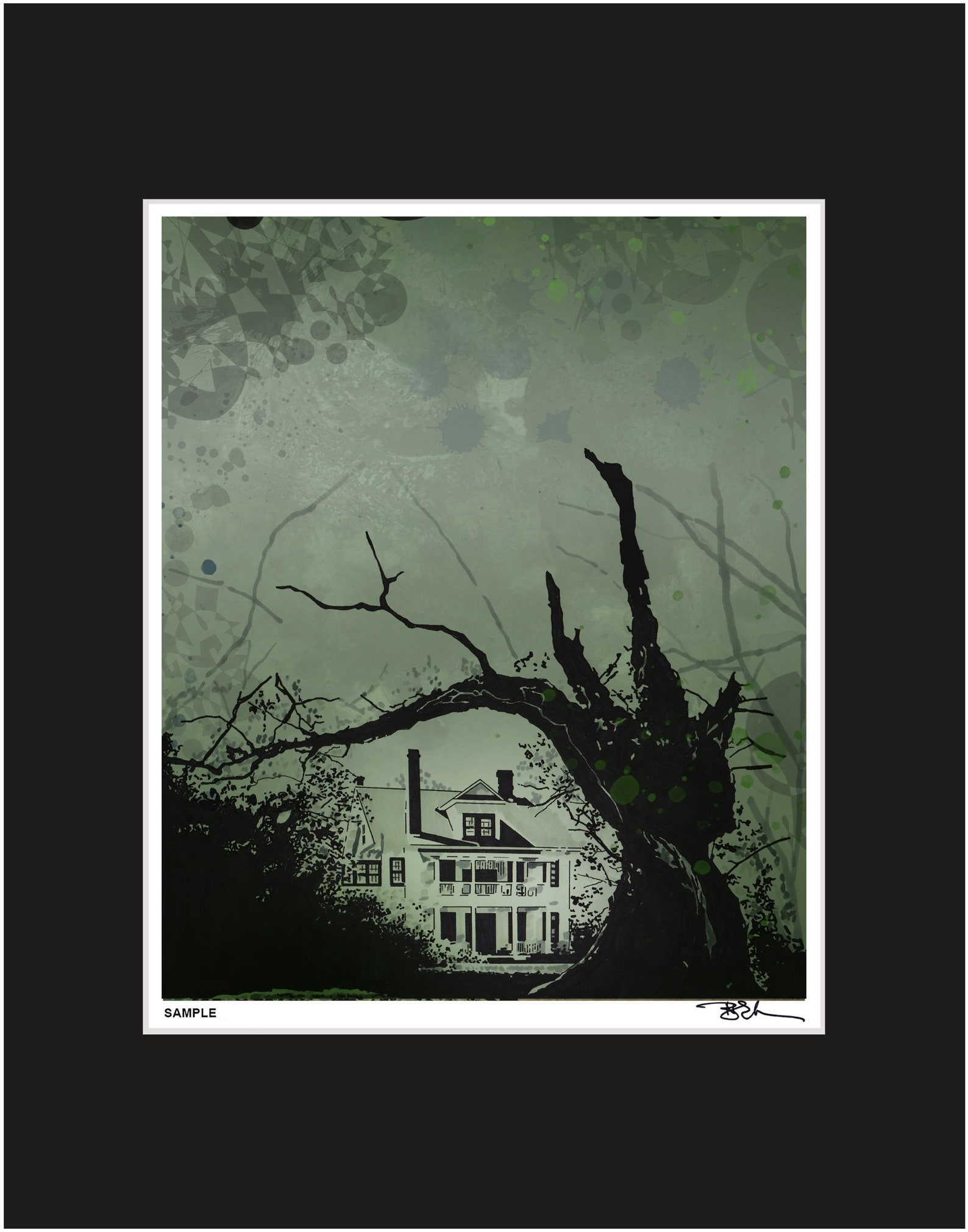 The Conjuring • Horrortecture • Mixed Media Digital Painting by N Blake ...