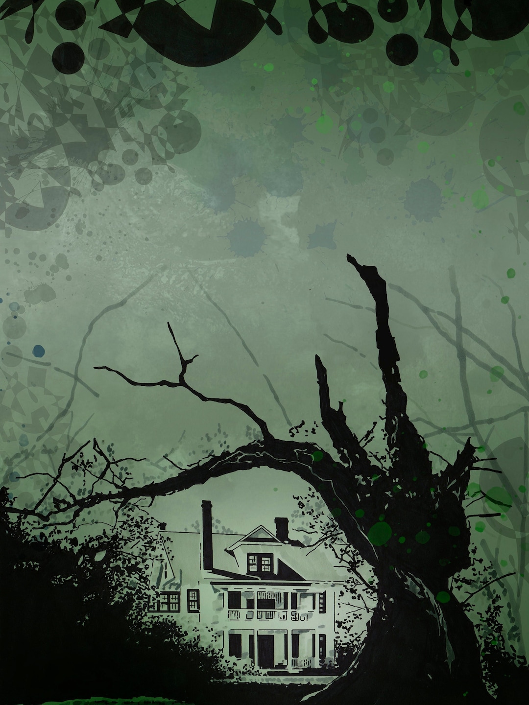The Conjuring • Horrortecture • Mixed Media Digital Painting by N Blake ...