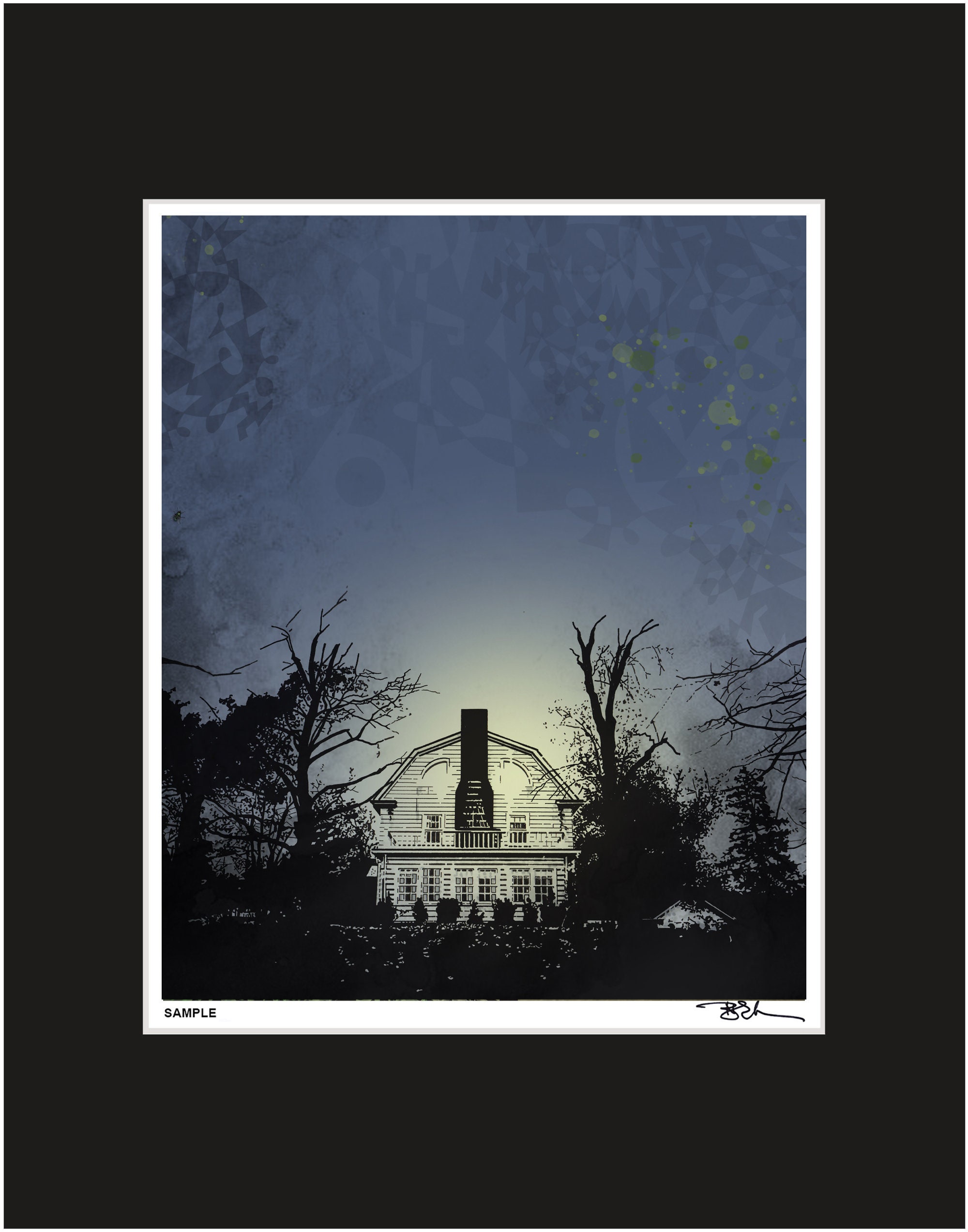 Amityville Horror • Horrortecture • Mixed Media Digital Painting by N ...