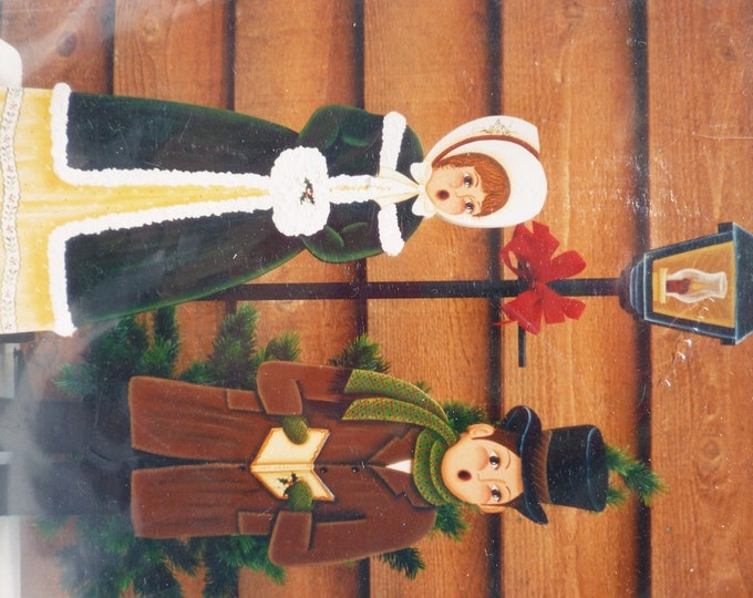 Tole Painting Pattern~~tole Strokes "large Christmas Carolers ...