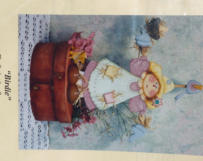 Tole Painting Pattern~~gould Creations "birdie-the Springtime Scarecrow ...