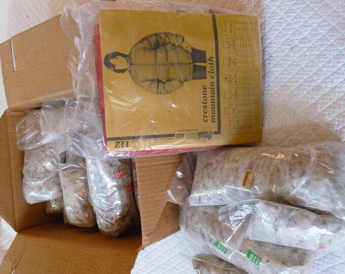 Frostline Kit 112 Crestone Mountain Cloth1970's Puffy Down Filled Parka ...