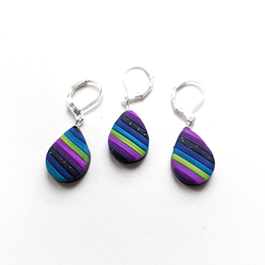 Wicked Drop Stitch Markers. Set of 3. Universal. Knitting and Crochet ...