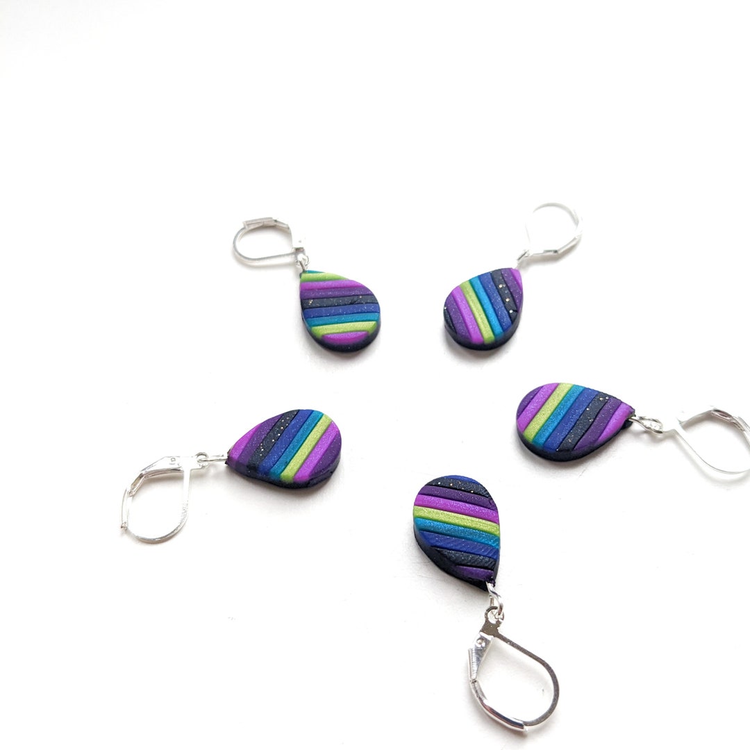 Wicked Drop Stitch Markers. Set of 5. Universal. Knitting and Crochet ...