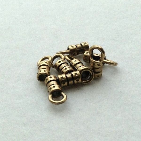 Leather End Caps - Etsy