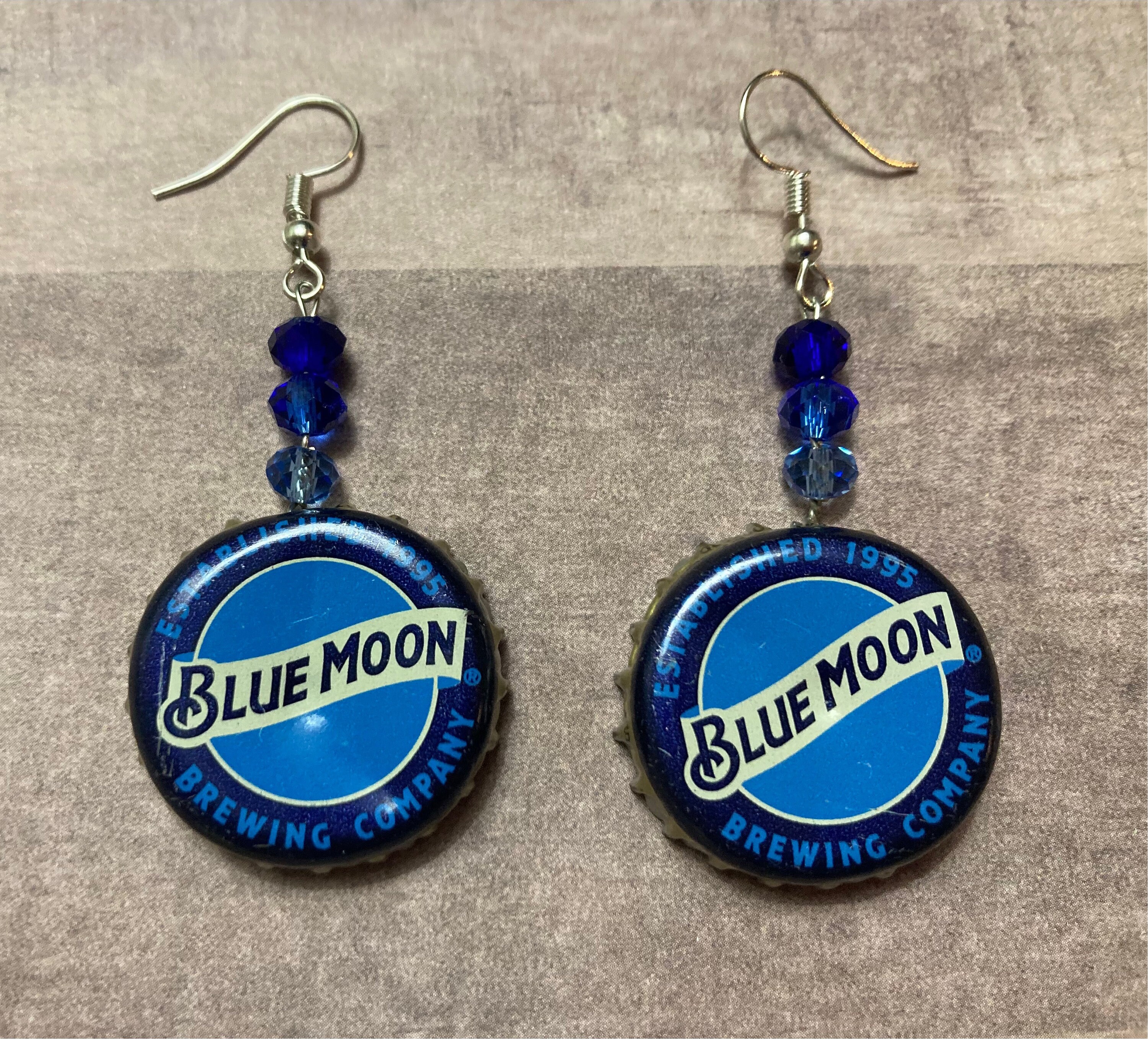Bottle Cap Earrings - Etsy