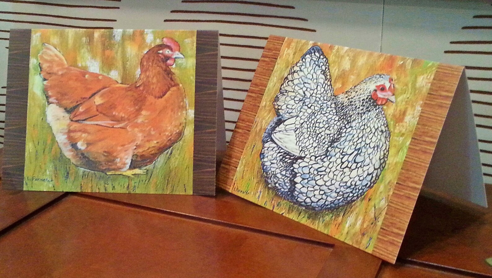 Chicken, Blank Note Cards, Dottie, a Silver-laced Wyandotte Chicken ...