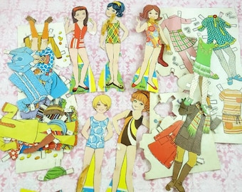 1960s paper dolls | Etsy