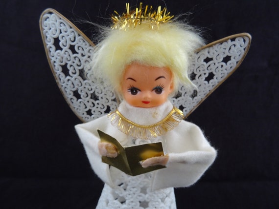 Vintage Angel Christmas Tree Hair