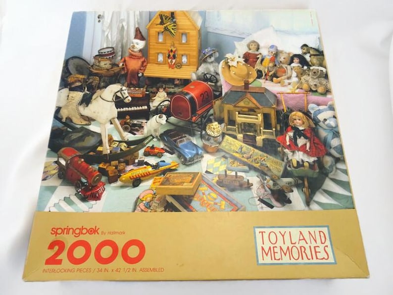 Vintage Springbok Jigsaw Puzzle Toyland Memories 2,000 Piece PZL9405 ...