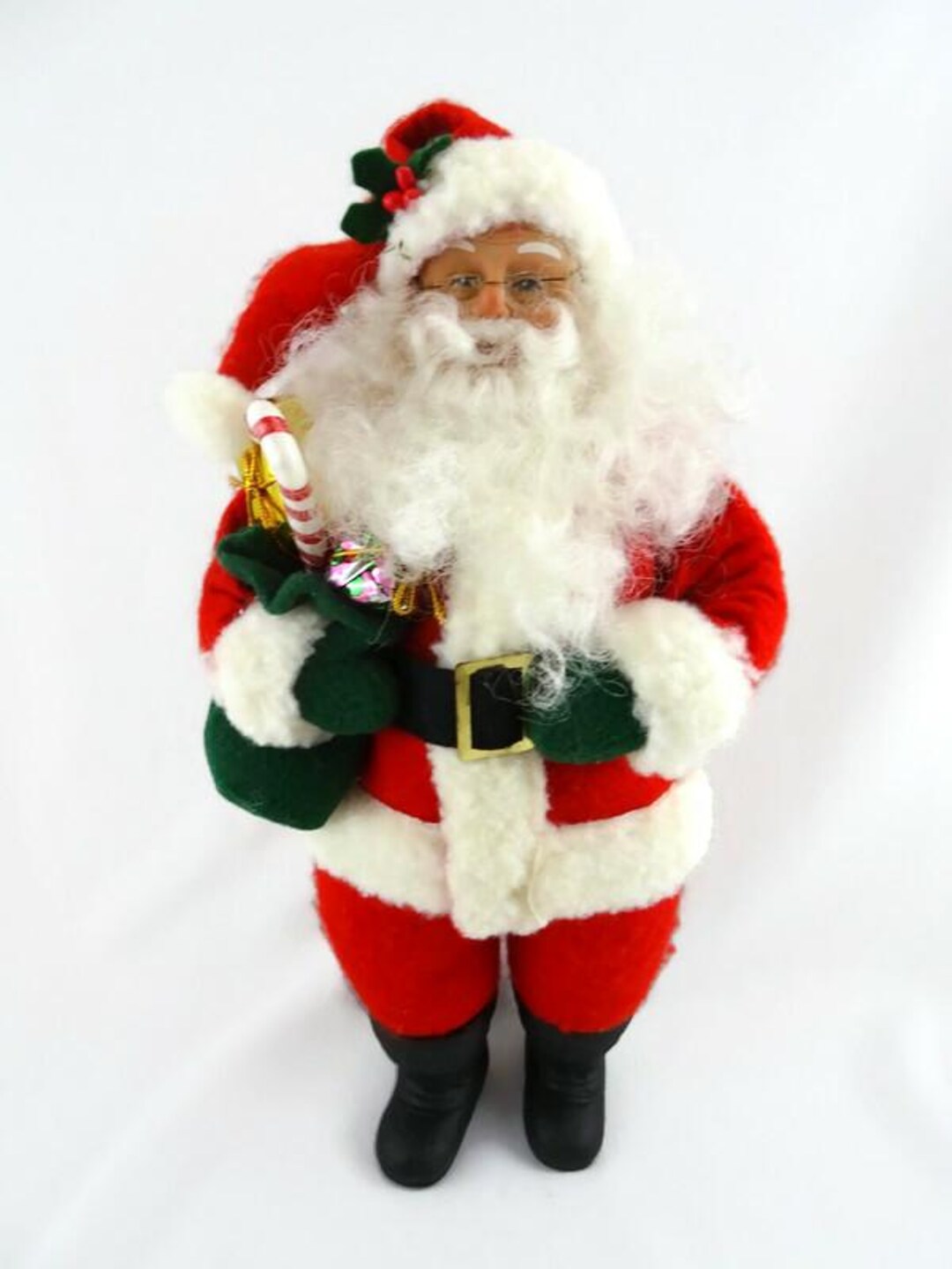 Vintage Holiday Creation Figure Santa Clause With Posable Arms Legs ...
