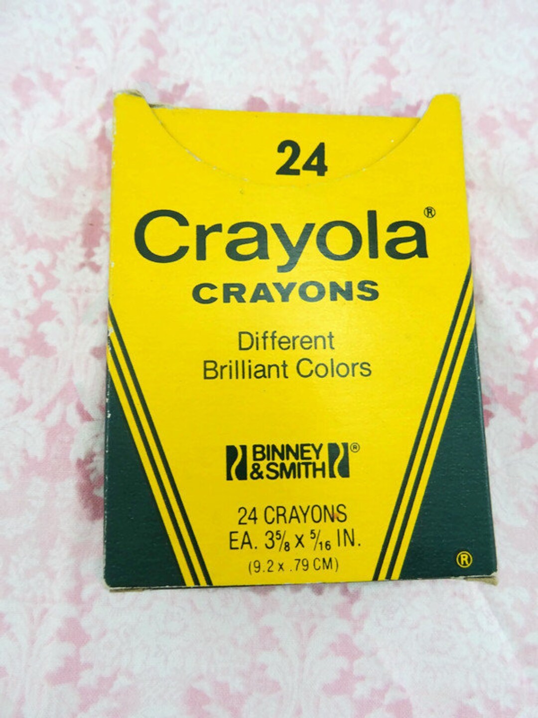Vintage Crayola Crayon Box 24 Crayons - Etsy