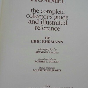 Vintage Hummel Complete Collectors Guide and Illustrated Reference Book ...