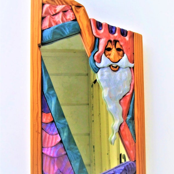 Hand Carved Wizard - Etsy