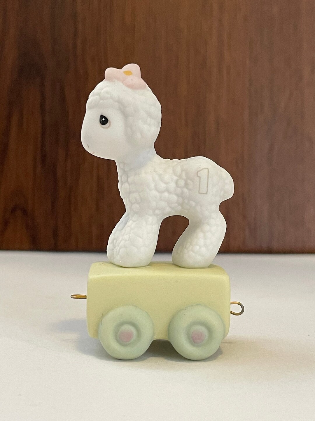 Vintage Precious Moments Circus Birthday Age 1 Lamb happy Birthday ...