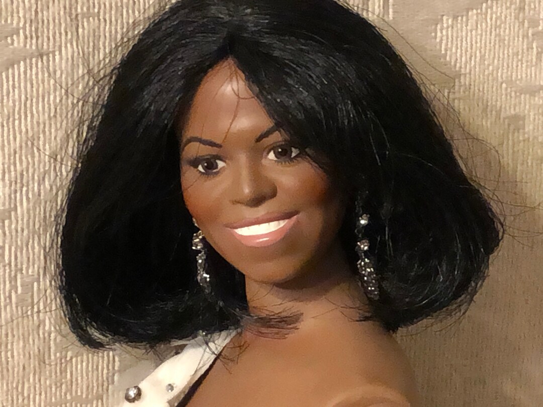 Michelle Obama Inorgoral Doll - Etsy
