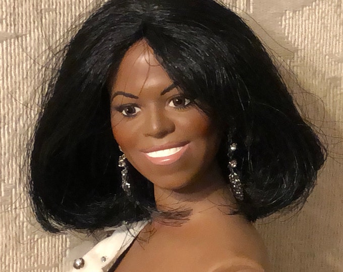 Michelle Obama Inorgoral Doll - Etsy