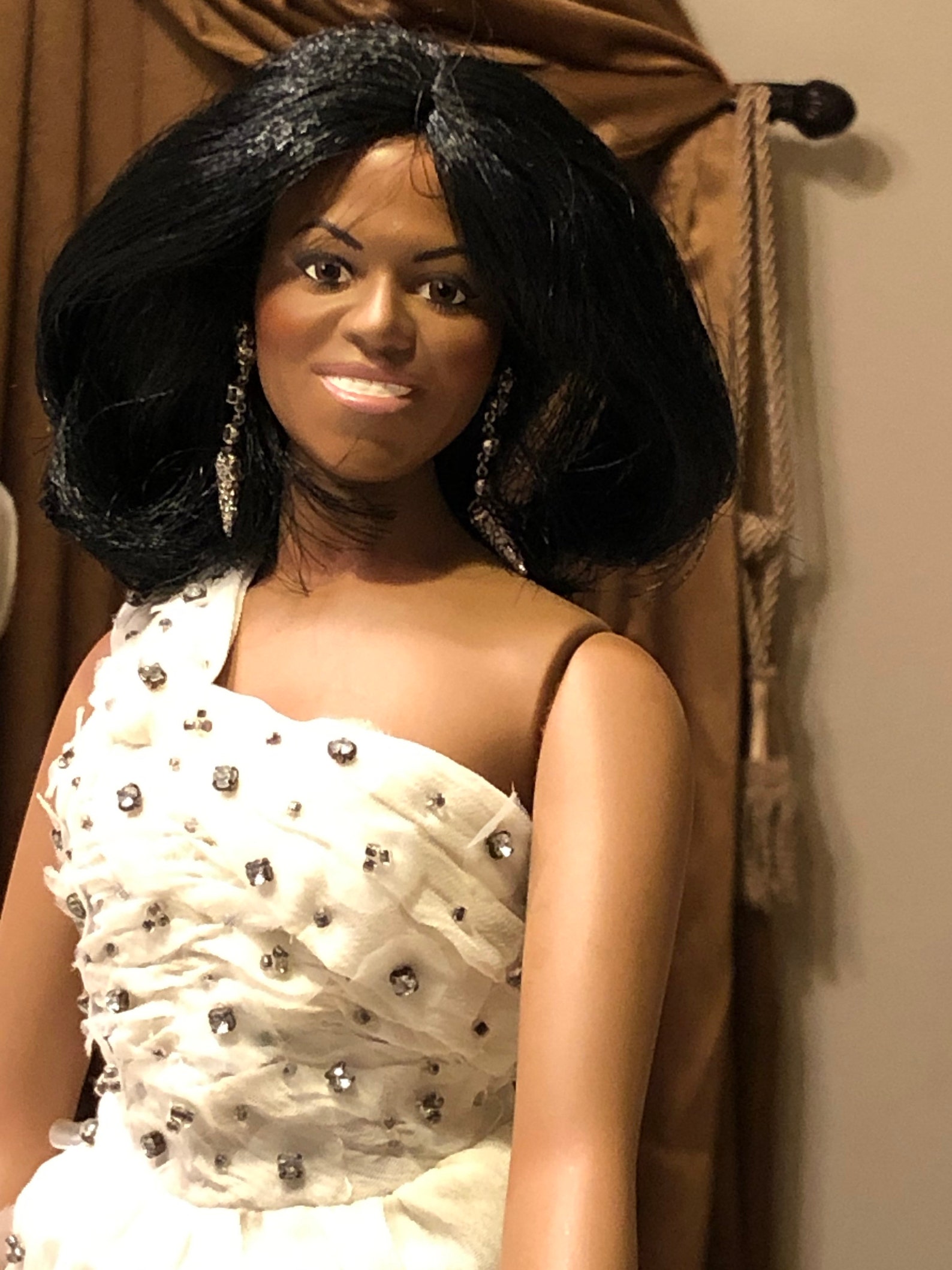 Michelle Obama Inorgoral Doll - Etsy