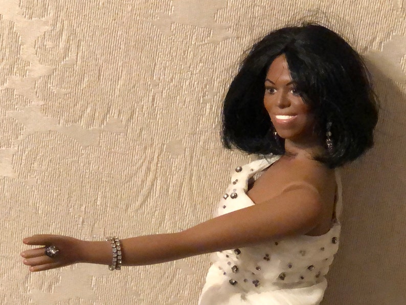 Michelle Obama Inorgoral Doll | Etsy
