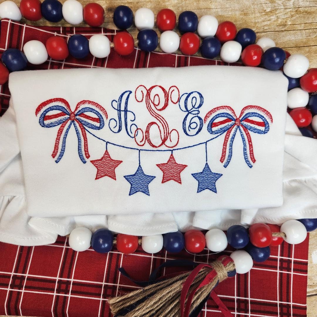 Patriotic Pennant Shirt - Etsy