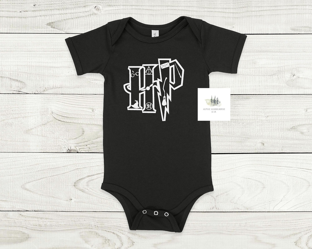 Wizard Baby, Lightning Bolt, Harry Potter Inspired, Baby Gift, Baby ...