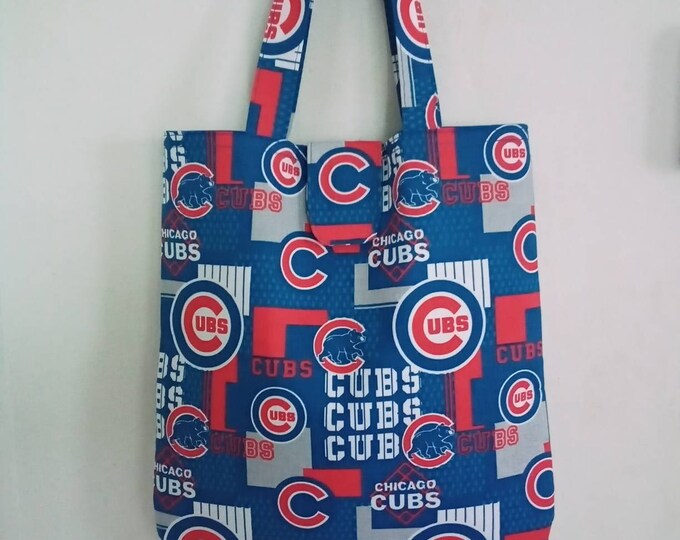 Chicago Cubs Patch Inspired Handmade Tote - Etsy