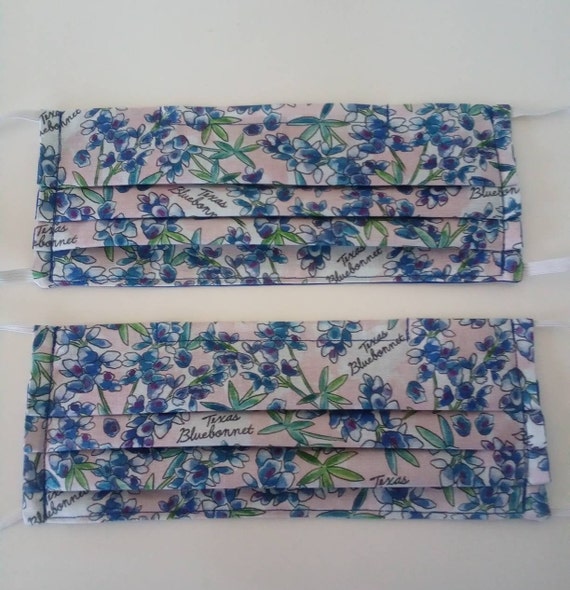 Adult Size State Flower Washable Face Mask W/ Filter Pocket - Etsy