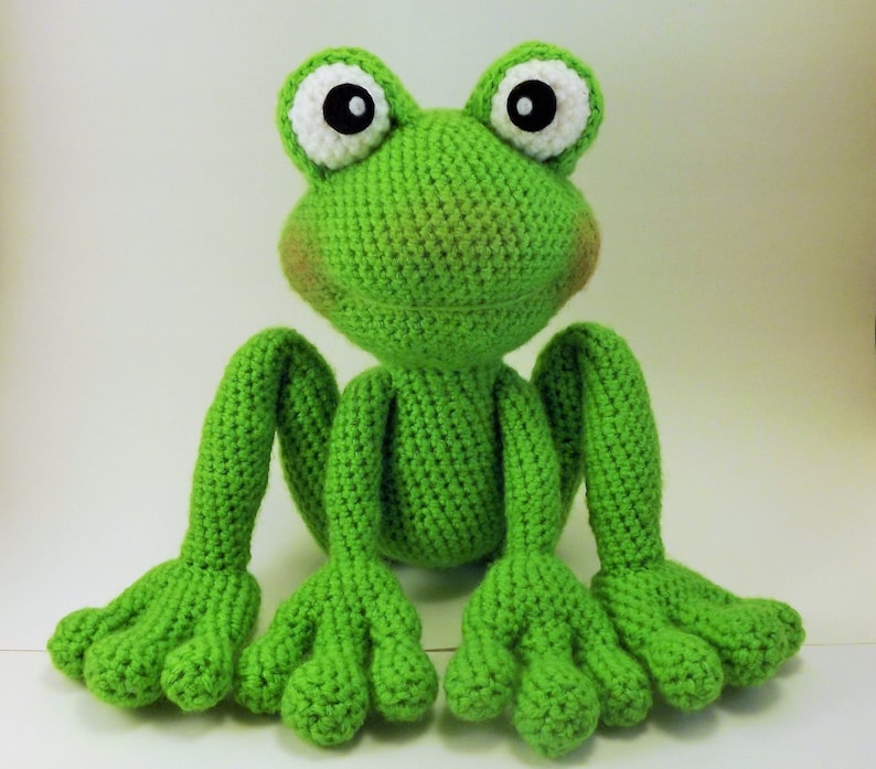 Froggy Amigurumi Pattern Frog Crochet Pattern PDF File Only - Etsy