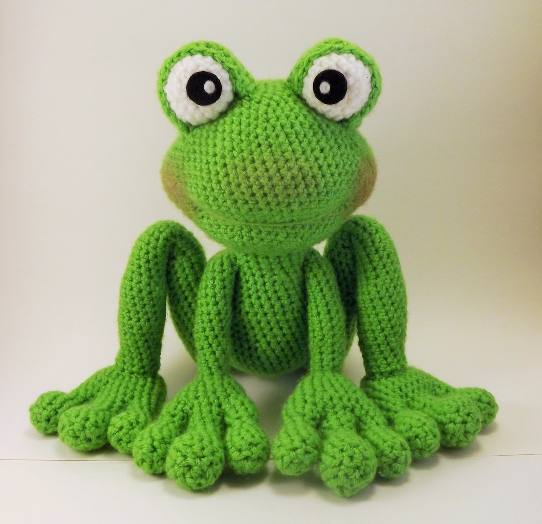 Froggy Amigurumi Pattern Frog Crochet Pattern - PDF File Only, Doll Not ...
