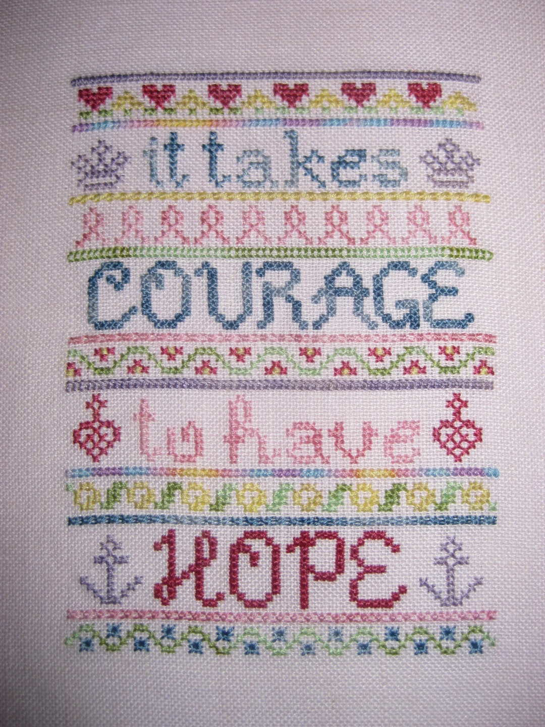 Courage to Have Hope Fund Raiser Chart - Etsy