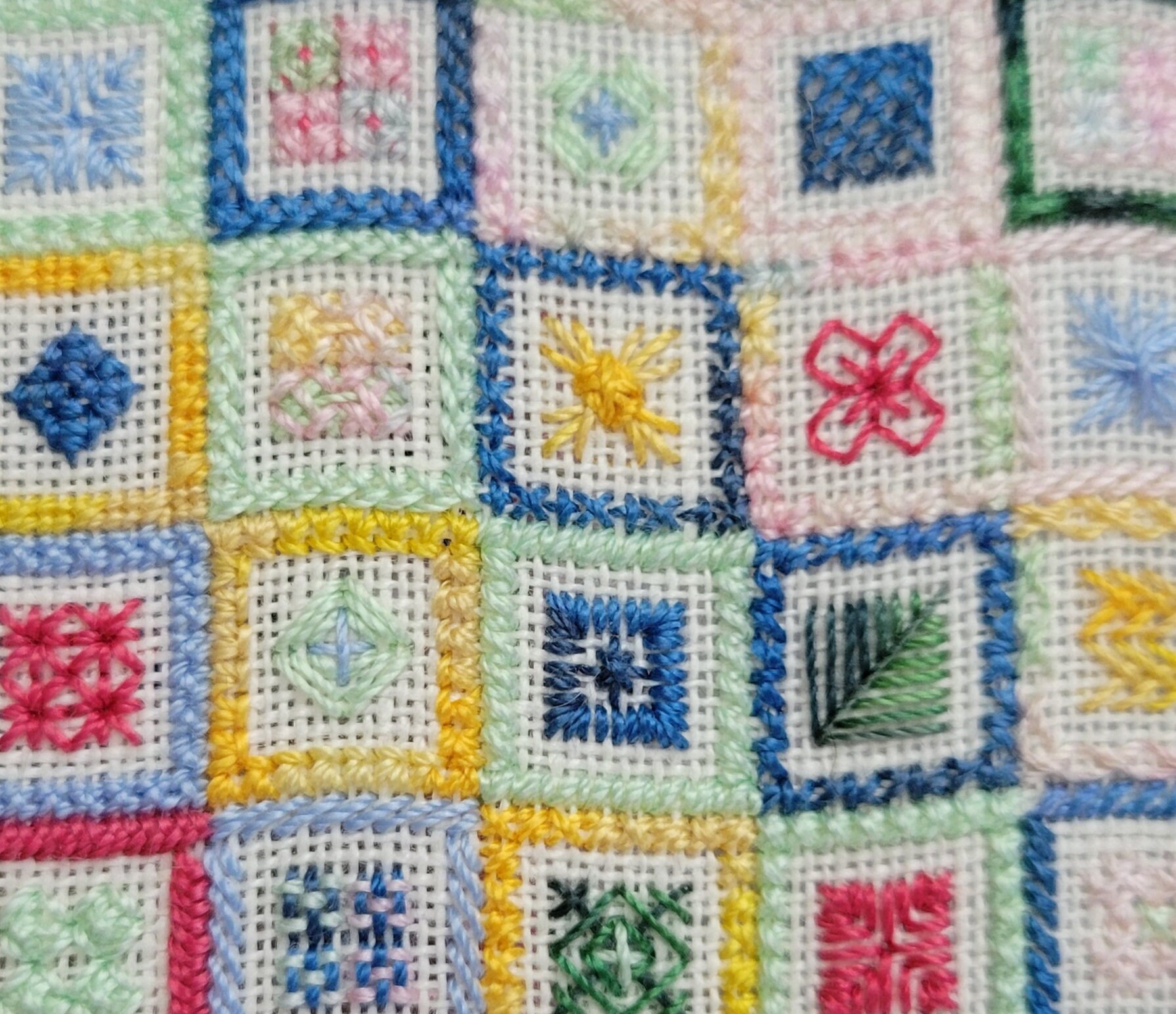 A Stitch A Day: A Year of Stitches Printed Chart - Etsy
