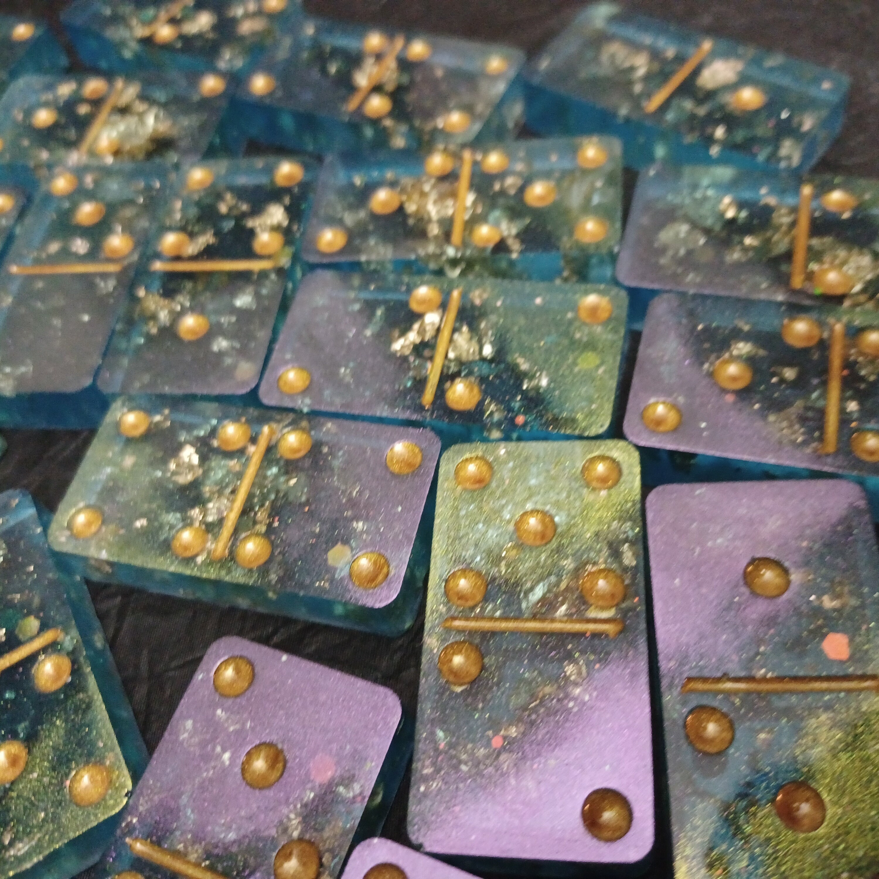 CUSTOM TRANSPARENT DOMINOES Full Setoption Available to - Etsy